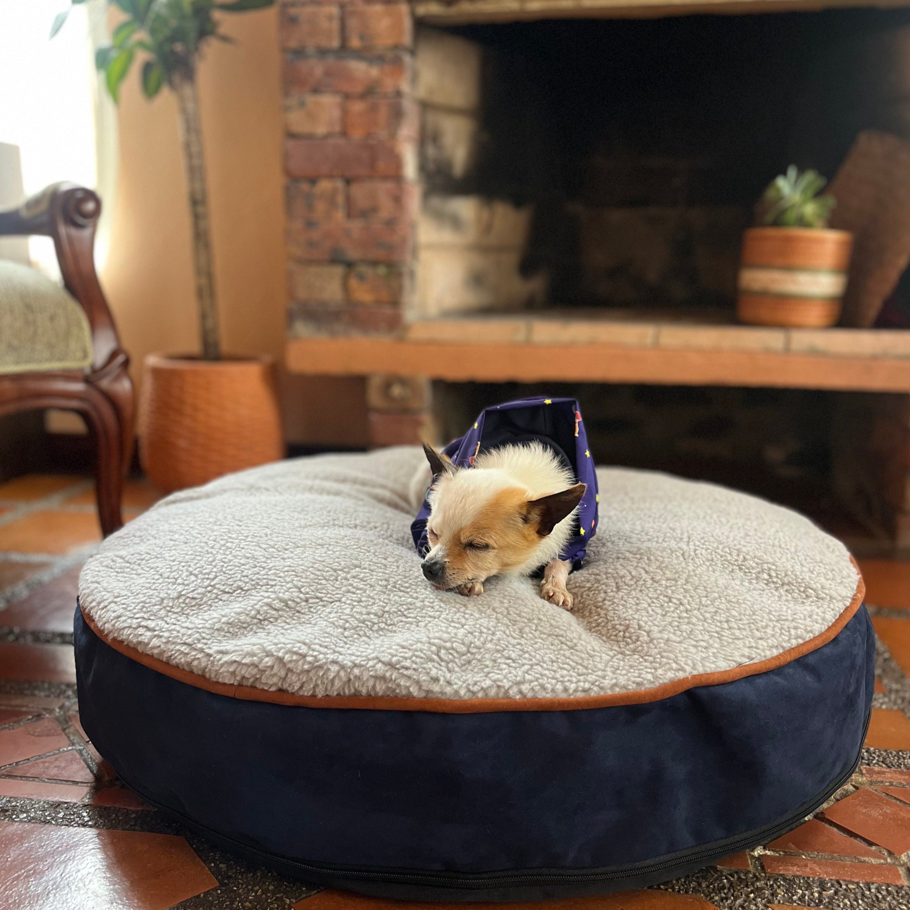 Cama Puff Ovejero para perro o gato | Indupet Mascotas – indupetmascotas